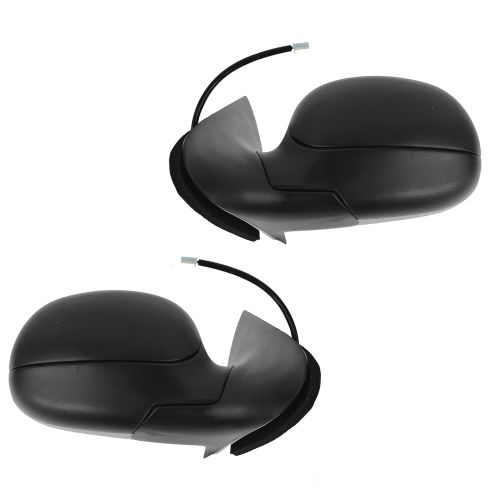 1997 Ford F150 F250 Driver & Passenger Side 2 Piece Mirror Set TRQ MRA09334